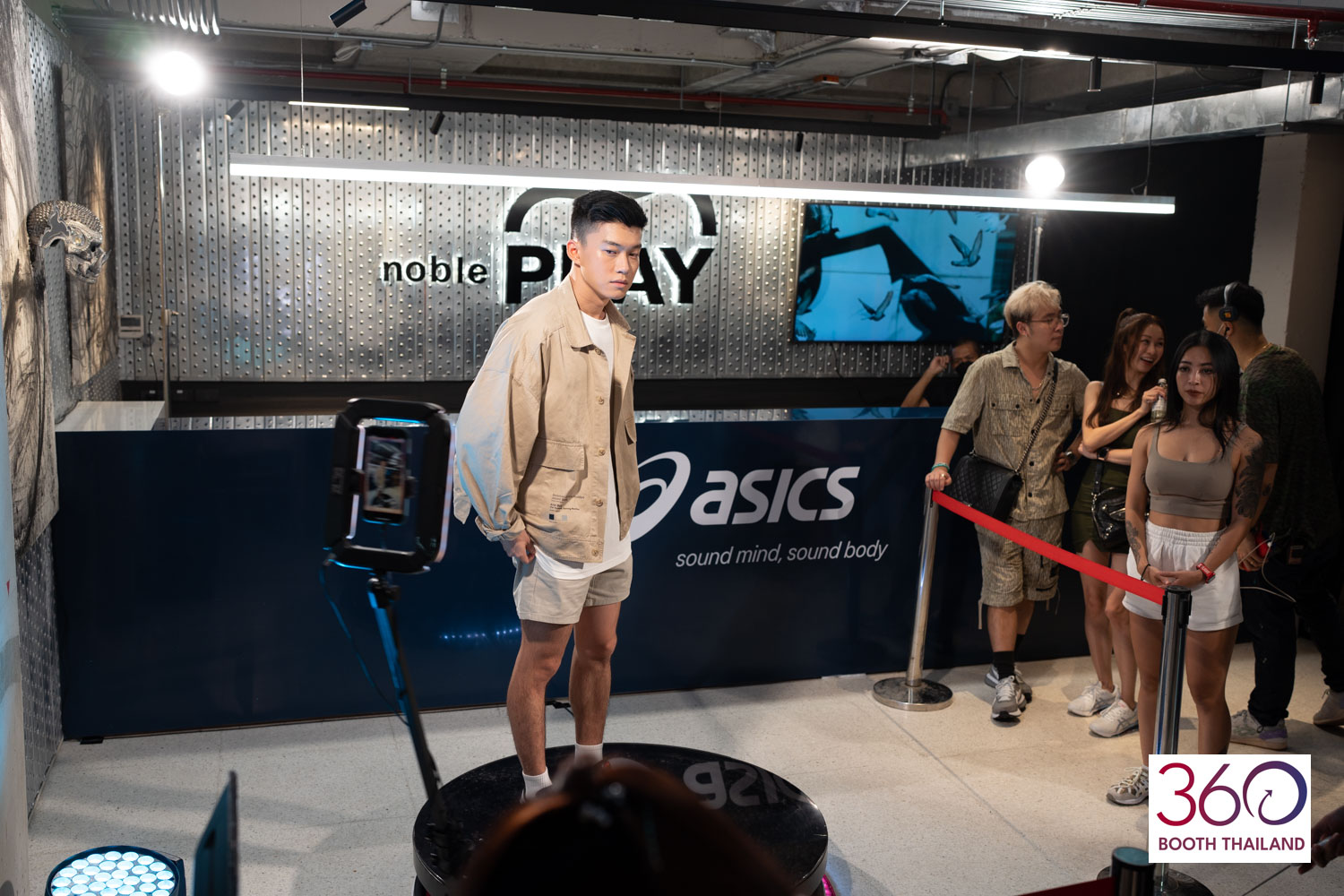 360 BOOTH THAILAND WITH ASICS GRAND OPANING - 360 Booth Thailand