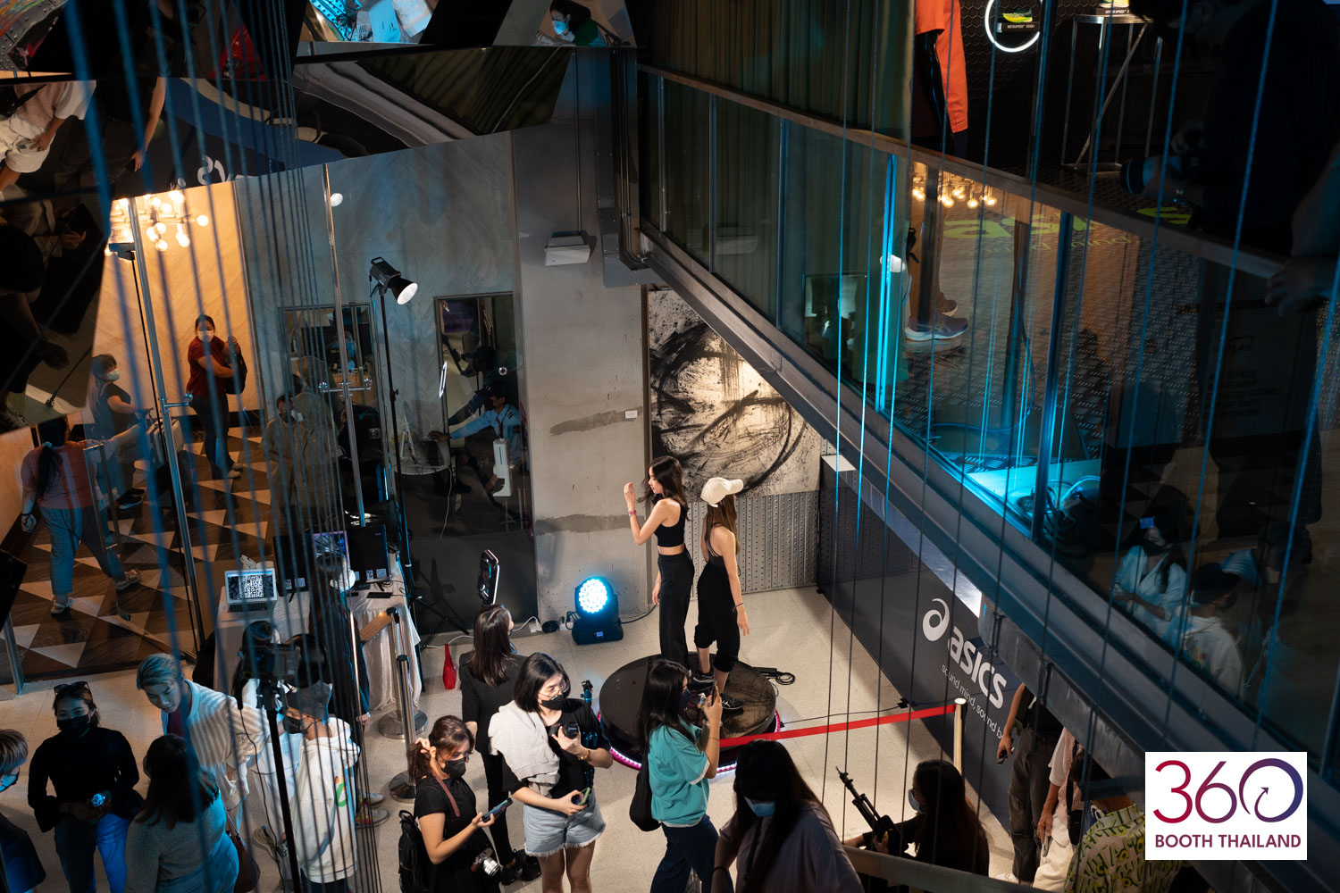 360 BOOTH THAILAND WITH ASICS GRAND OPANING - 360 Booth Thailand
